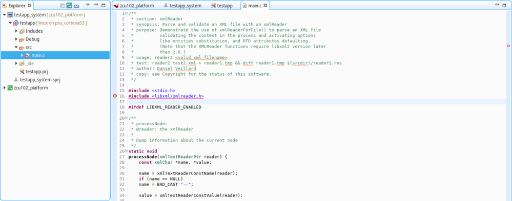Vitis 嵌入式 Linux: Sysroot 和库的用法