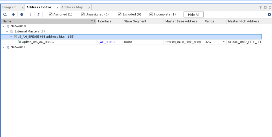 VERSAL CPM AXI bridge模式的地址转换