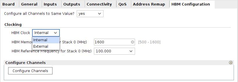 Versal HBM Series - External Reference Clock Design Guidance Article