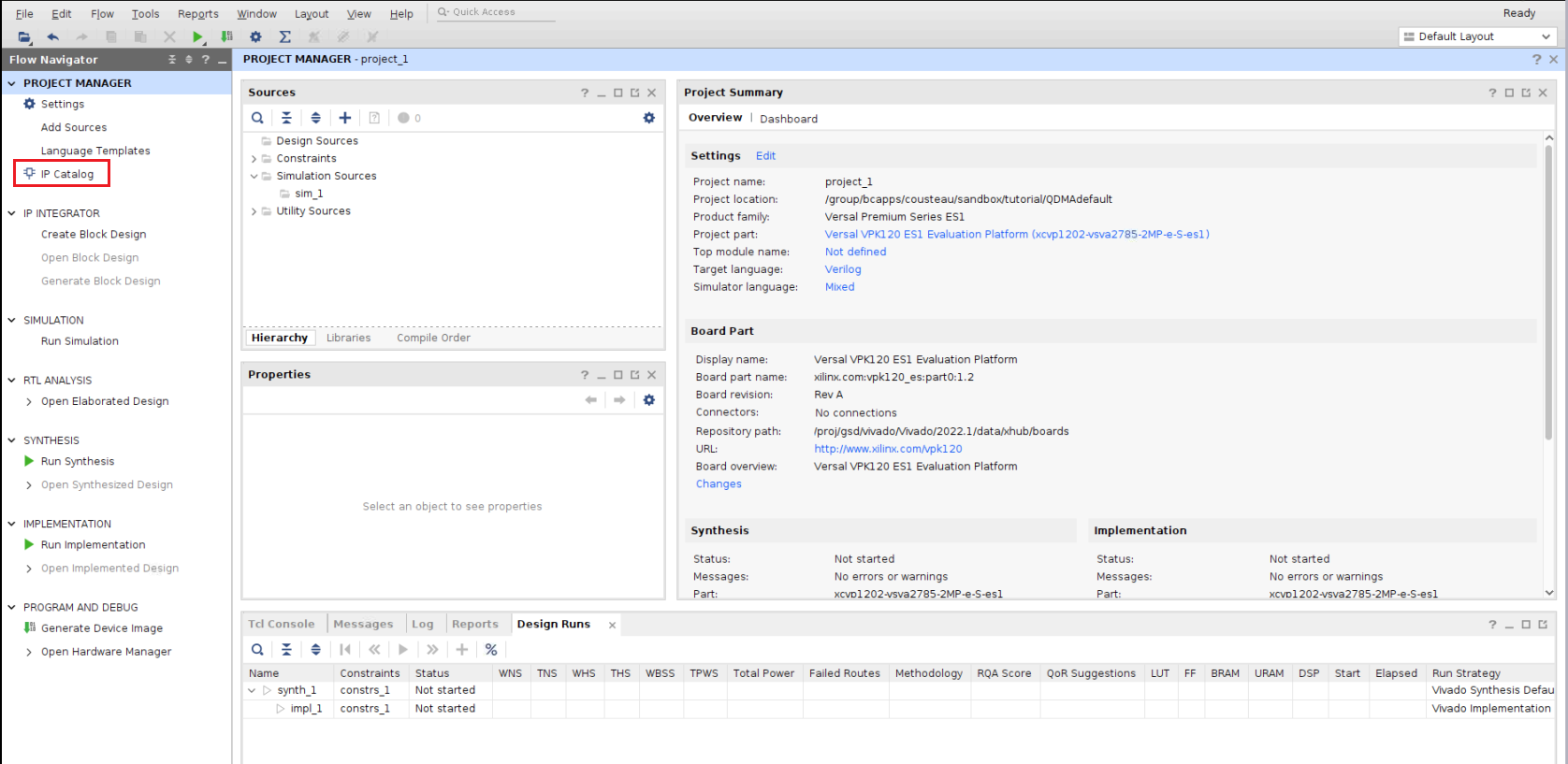 Running the Versal QDMA Subsystem for PCI Express IP Example Design ...