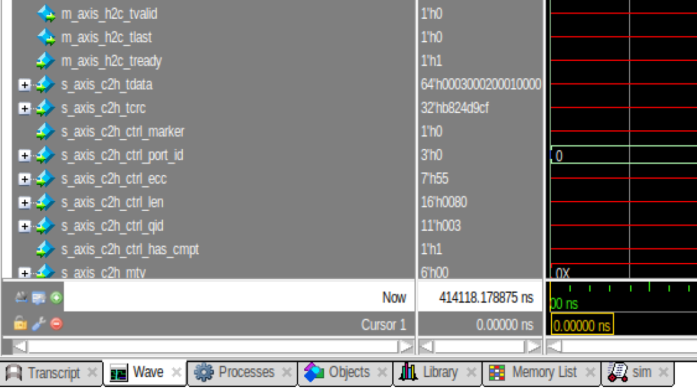 Running the Versal QDMA Subsystem for PCI Express IP Example Design Simulation in Questa ...