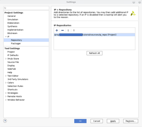Revision Control with a Vivado Project