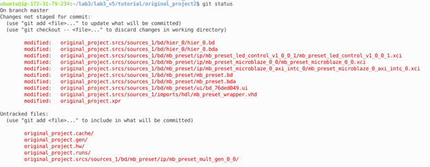 Revision Control with a Vivado Project