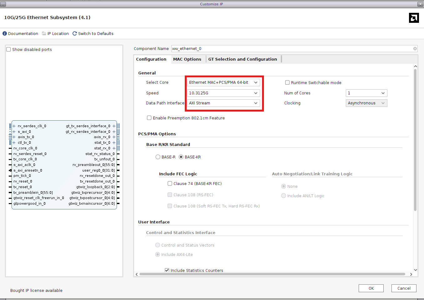[译] 使用 Versal Adaptive SoC Transceivers Wizard Subsystem 的 10G/25G ...