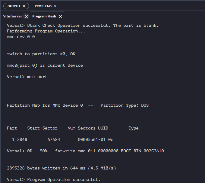 000036079 - Versal: eMMC Programming Methods