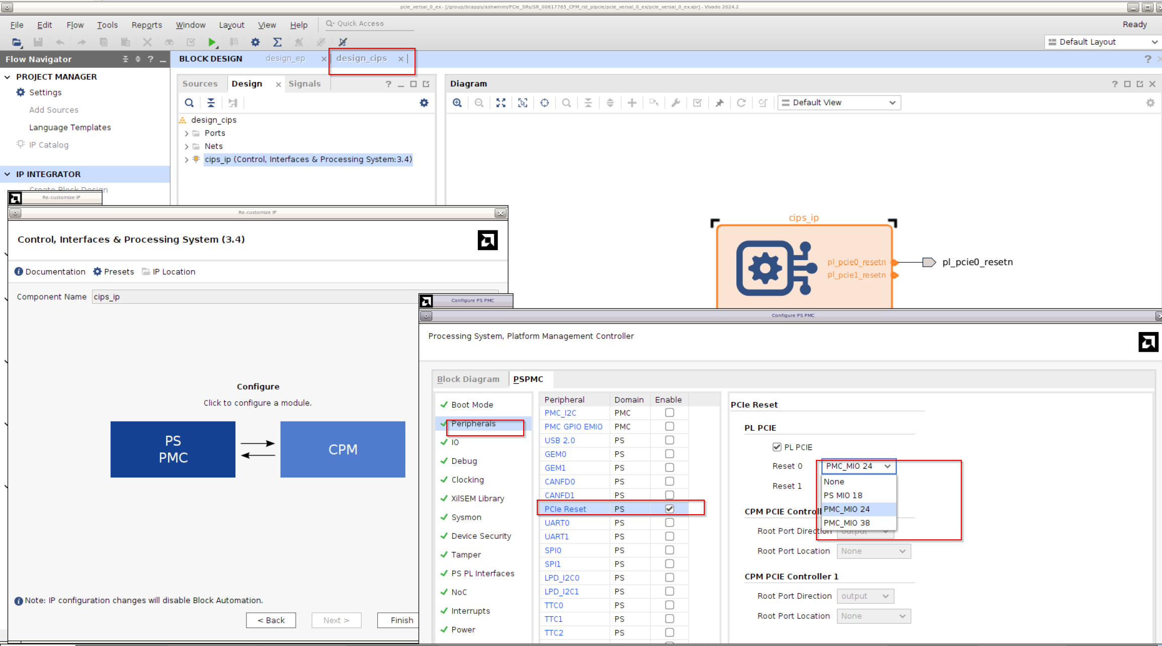 000037853 - Versal Adaptive SoC Integrated Block for PCI Express [2024.2] - How to use different ...