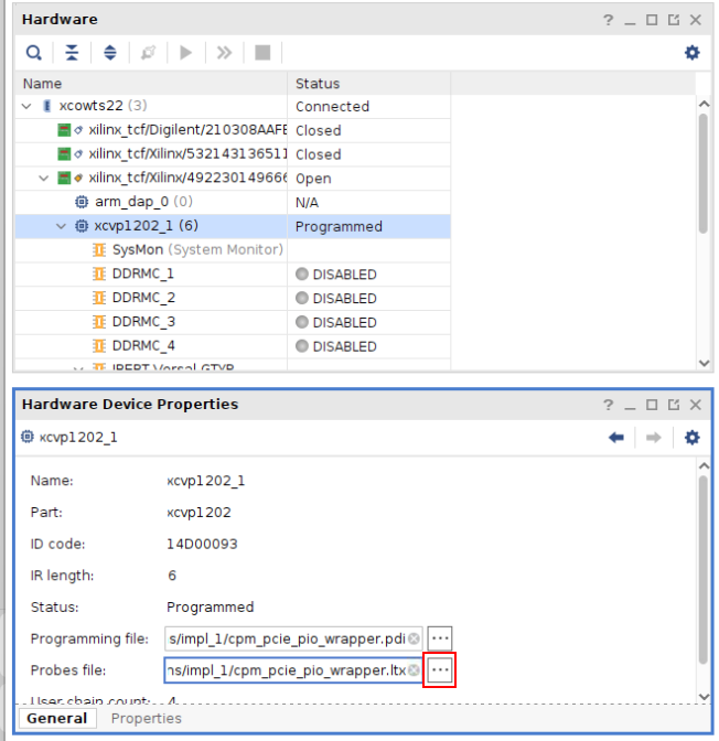 Debugging Versal CPM PIO CED using in-built "PCIe Link Debug" feature