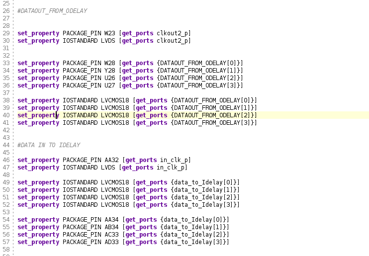 Implementing a DDR I/O Loopback example design Using IDDRE/ODDRE on the ...