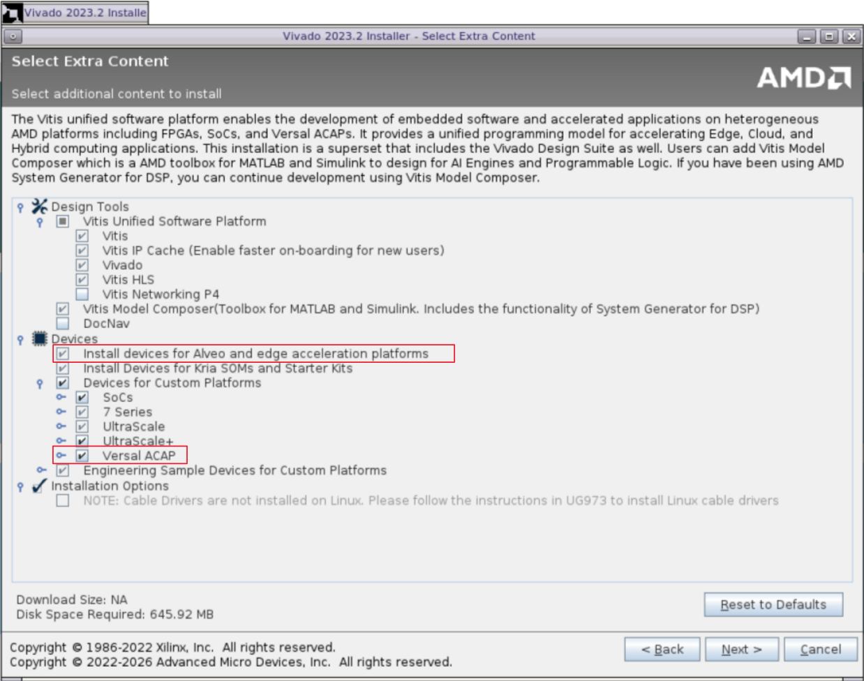 000039851 - CMake Error: Could NOT find Aie or Vitis (missing: Vitis ...